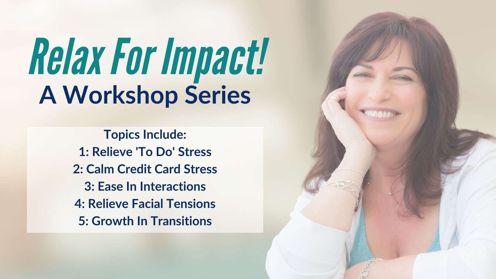 Relax For Impact Course Series - The Healthy Living Plan